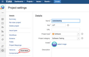 How to create a Project Component in JIRA? - Letzdotesting