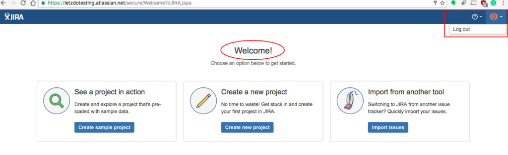 How to sign-up for JIRA account? - Letzdotesting